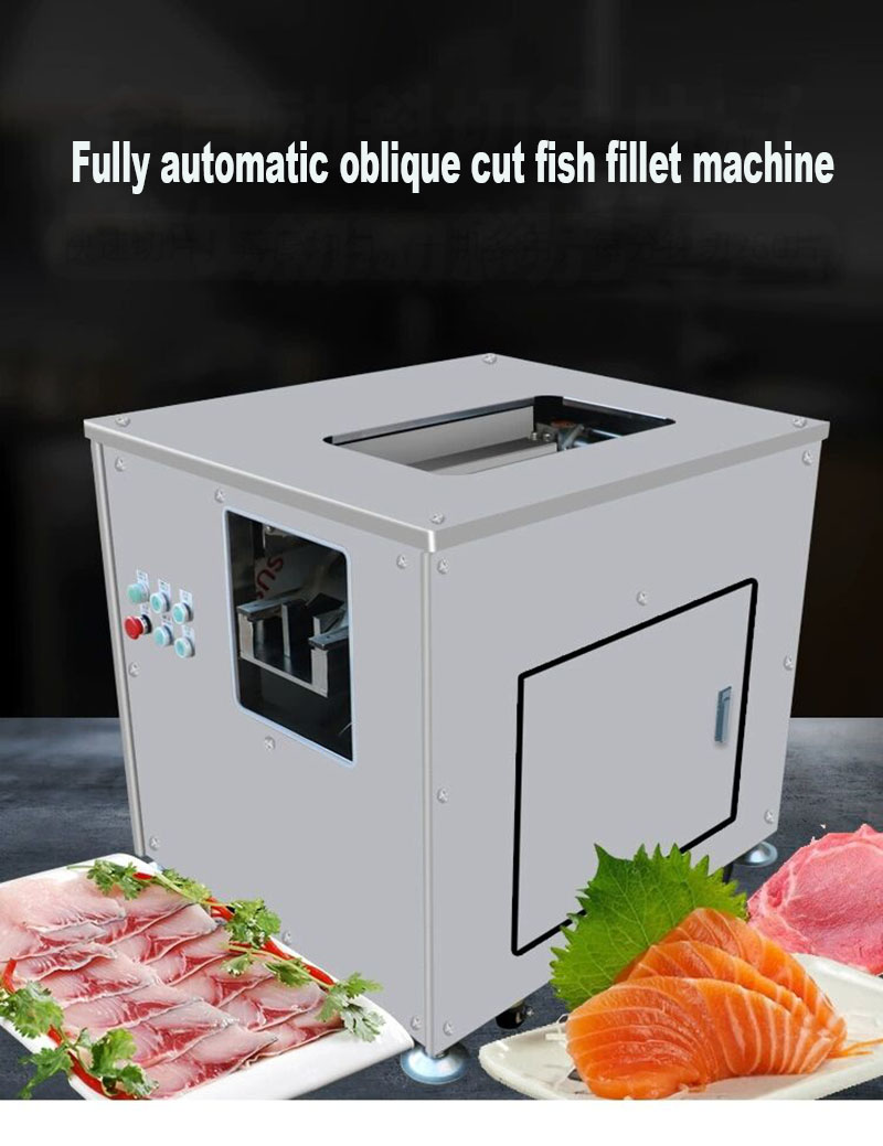 Full Automatic Tilapia Trout Cod Fish Meat Filleting Slicer Commercial ...
