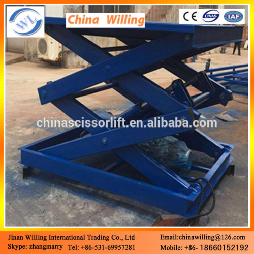Stationary Elevating Platform Hydraulic Fixed Scissor Lift Platform ...