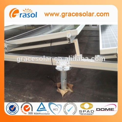 Ground Mount Solar Tracking System, Solar Panel Pole Mounting System ...
