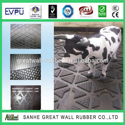 China Safety Cow Horse Barn Stall Rubber Flooring /horse Trailer Rubber ...