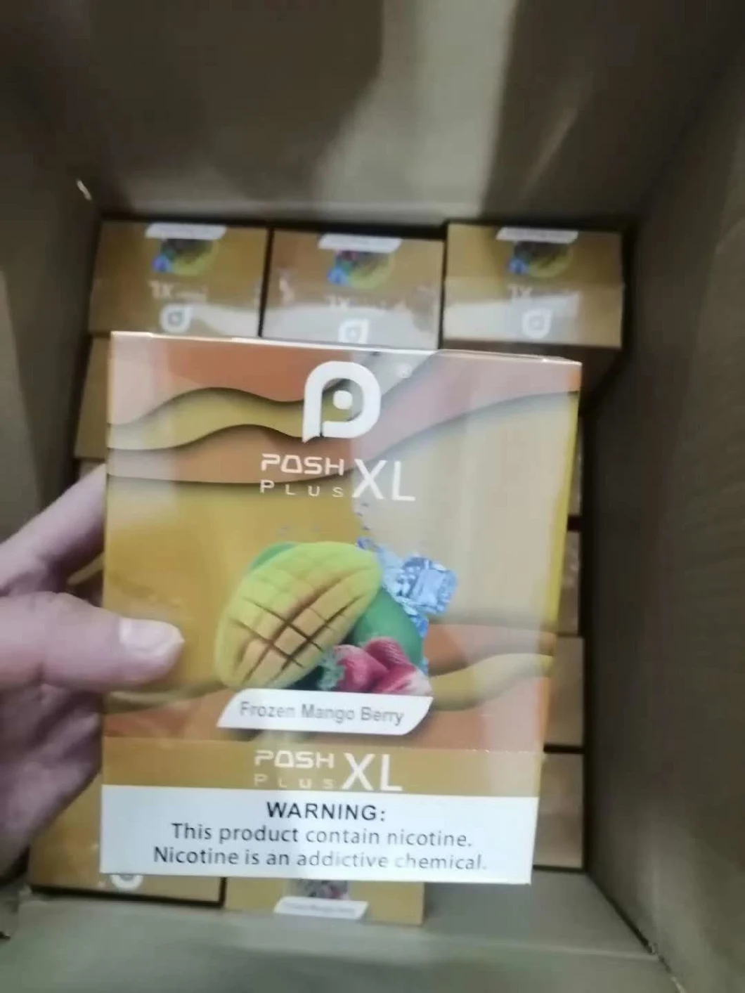 บุหรี่อิเล็กทรอนิกส์ 650mah Posh Plus Xl Pod Vape Disposer คุณภาพสูง ...