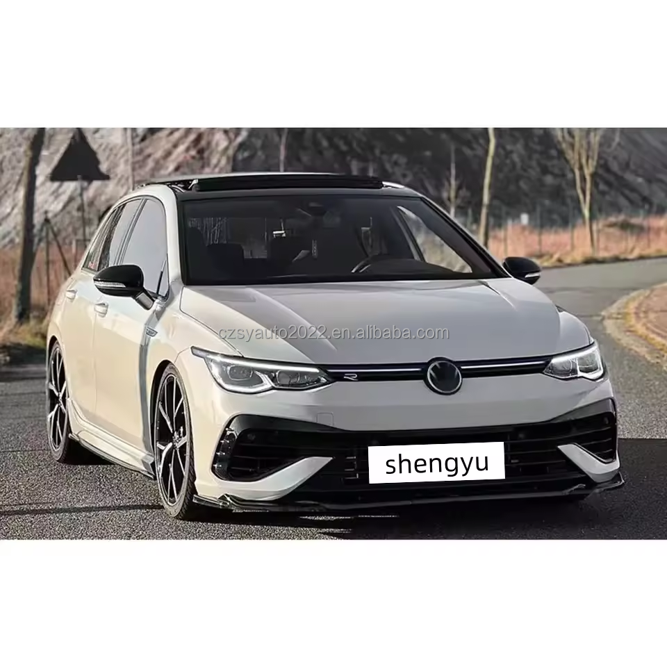 Volkswagen Golf 8 R Body Kit: Bumpers, Side Skirts, And Rear Diffuser ...