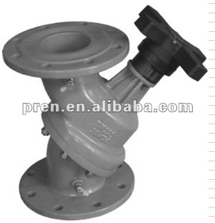 Dn 100-dn400 Manual Balancing Valve (flanged Connection), High Quality ...
