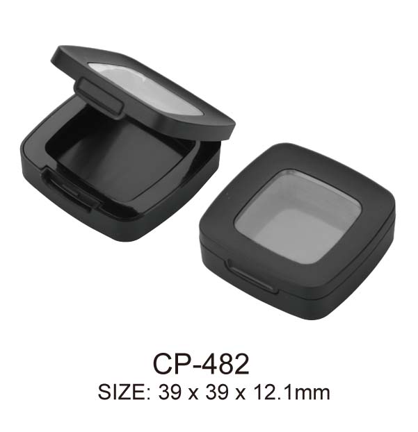 Empty Square Cosmetic Compact Packaging, High Quality Empty Square ...