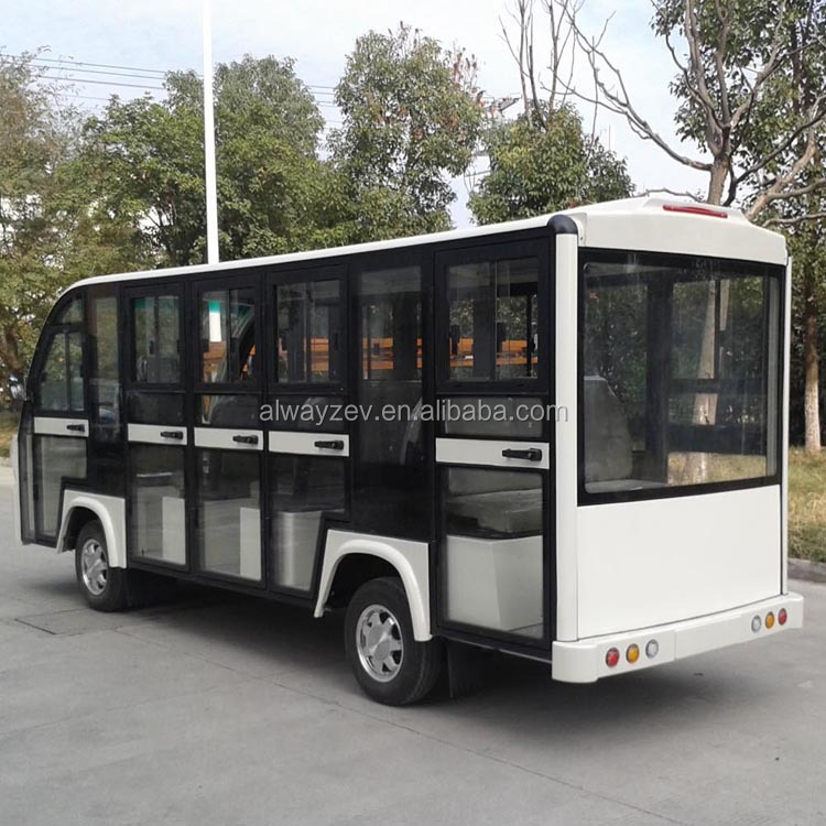 14 Seater Enclosed Shuttle Bus Aw6143kf, High Quality 14 Seater ...