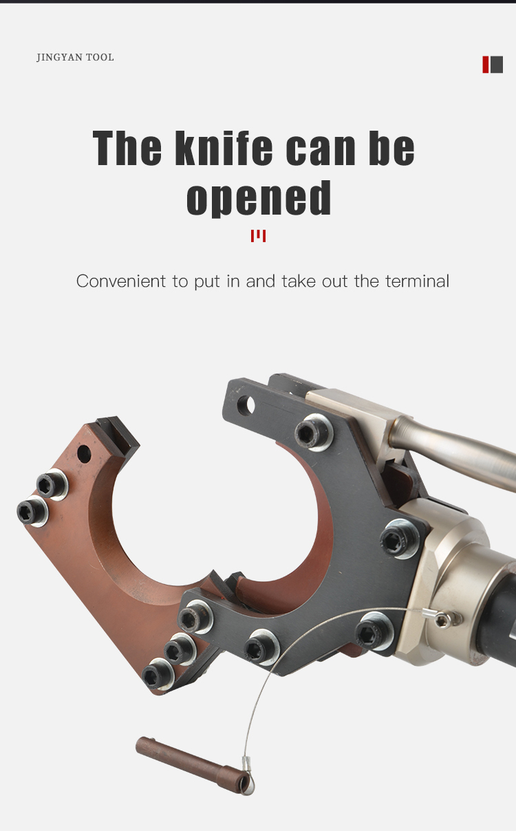 Cpc-75 Integral Hydraulic Cutting Tool: 8 Ton Portable Hand-held ...