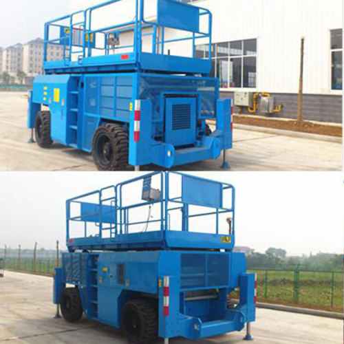 Diesel Engine Self Propelled Scissor Lift, High Quality Diesel Engine ...