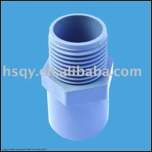 Upvc Male Thread Adaptor Elbow Adaptor, High Quality Upvc Male Thread ...