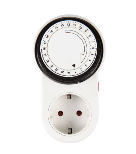 24 Hour Plug-in Mechanical Electric Outlet Timers Switch, High Quality ...