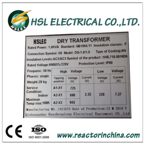 Ac 450v To 220v 16kva Transformer Control Transformer 50 60hz, High ...