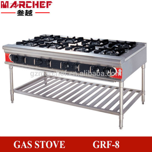 6 Burners Free Standing Type Commercial Kitchen Gas Burner Stove ...