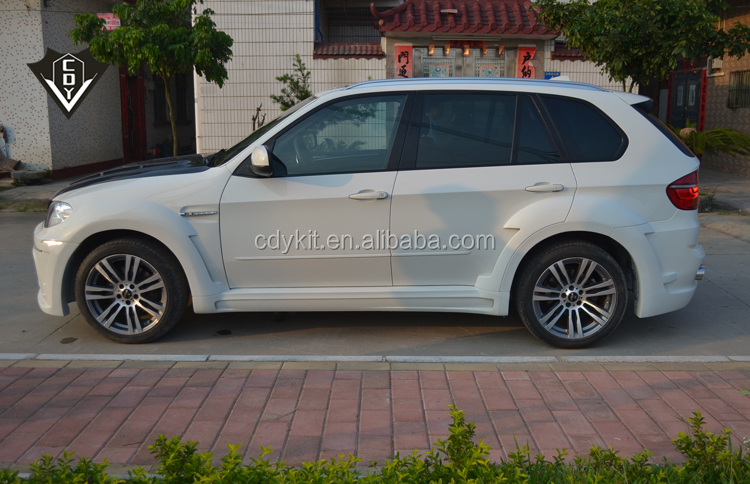 Bmw X5 E70 Wide Body Kit 4 Outlet Fiber Glass Hm Body Kit, High Quality ...