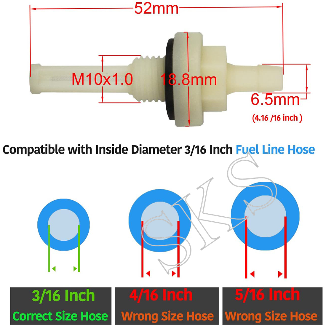Fuel Gas Tank Joint Filter For Various Honda And Chinese Gasoline ...