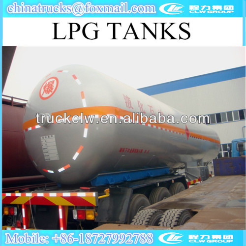 Clw Lpg Truck Lpg / Lng Tank Semi Trailer Lpg Tank Trailer Factory Sale ...