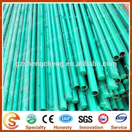 Fence Posts Round Galvanized Metal Poles Metal Fence Posts, High ...