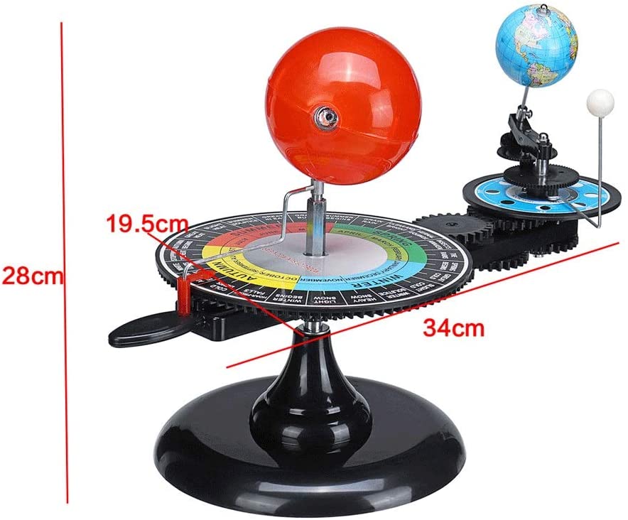 Solar System Model: Earth, Sun, And Moon Tellurion For Elementary ...