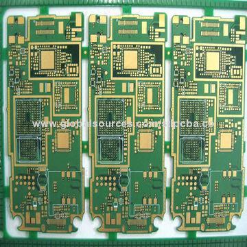 Custom Pcb, Made Of Fr-4, Gold Immersion Surface Finish, High Quality Custom Pcb, Made Of Fr-4 ...