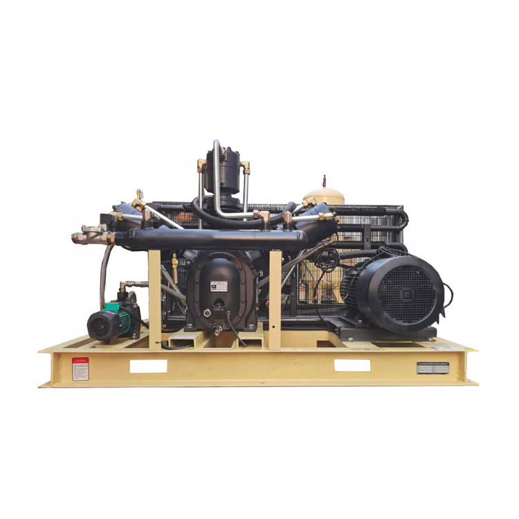 40bar Booster Air Compressor 3 Stage 450 Psi High Pressure 6m3 Water ...