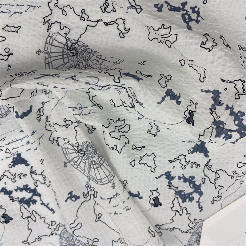Salt Shrinking Cotton Fabric Print Cotton Fabric, High Quality Salt ...