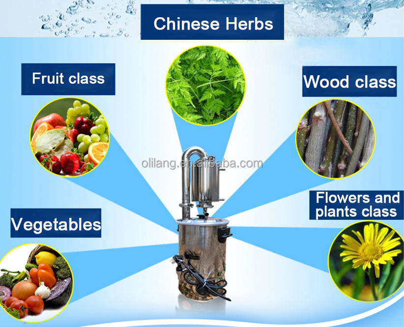 Steam Distillation Essential Oil Extractor Machine For Herbal ...