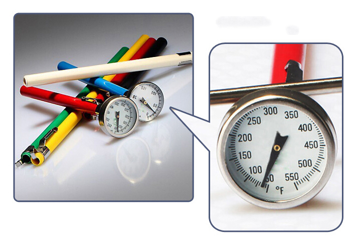 Thread Stainless Steel Bimetallic Pipe Thermometer, High Quality Thread ...
