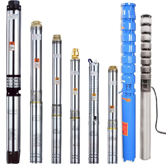 Electric High Pressure Deep Well Submersible Pump For Irrigation And ...