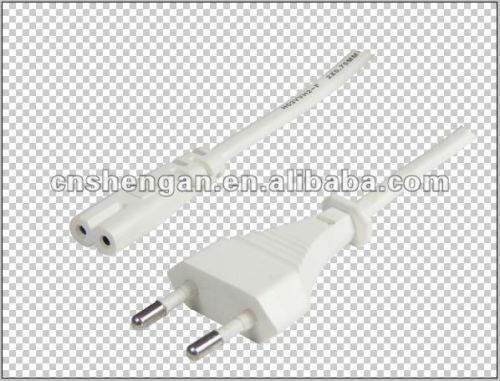 Iec 2 Pin Round Pin Electrical Plug, High Quality Iec 2 Pin Round Pin ...