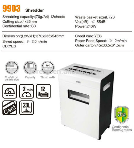 Office Deli Shredder, High Quality Office Deli Shredder on Bossgoo.com