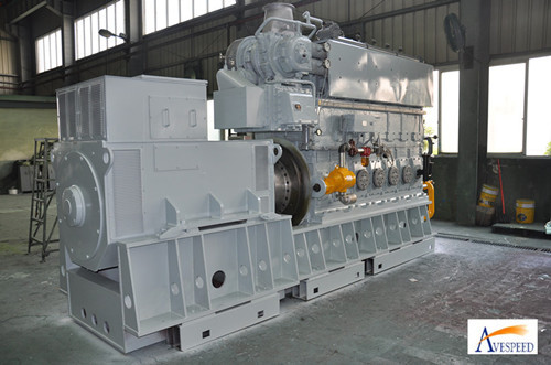 500kw Water-cooled Marine Diesel Generator Set (500gf), High Quality ...