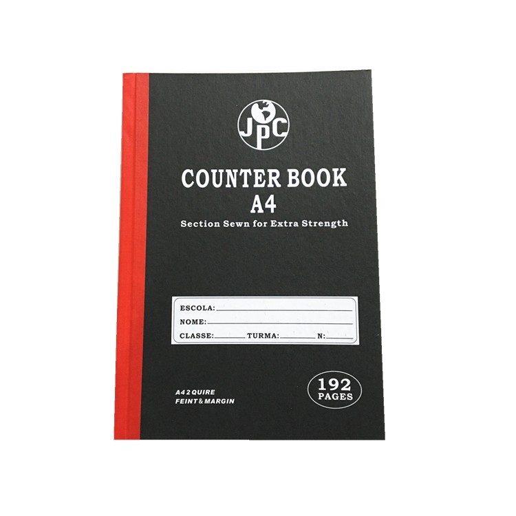 A4 Size 2 Quire Counter Book With 192 Pages, High Quality A4 Size 2 ...