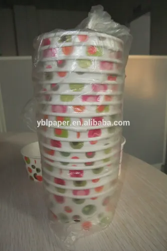 5oz Disposable Packaging Yogurt Paper Cups, High Quality 5oz Disposable ...