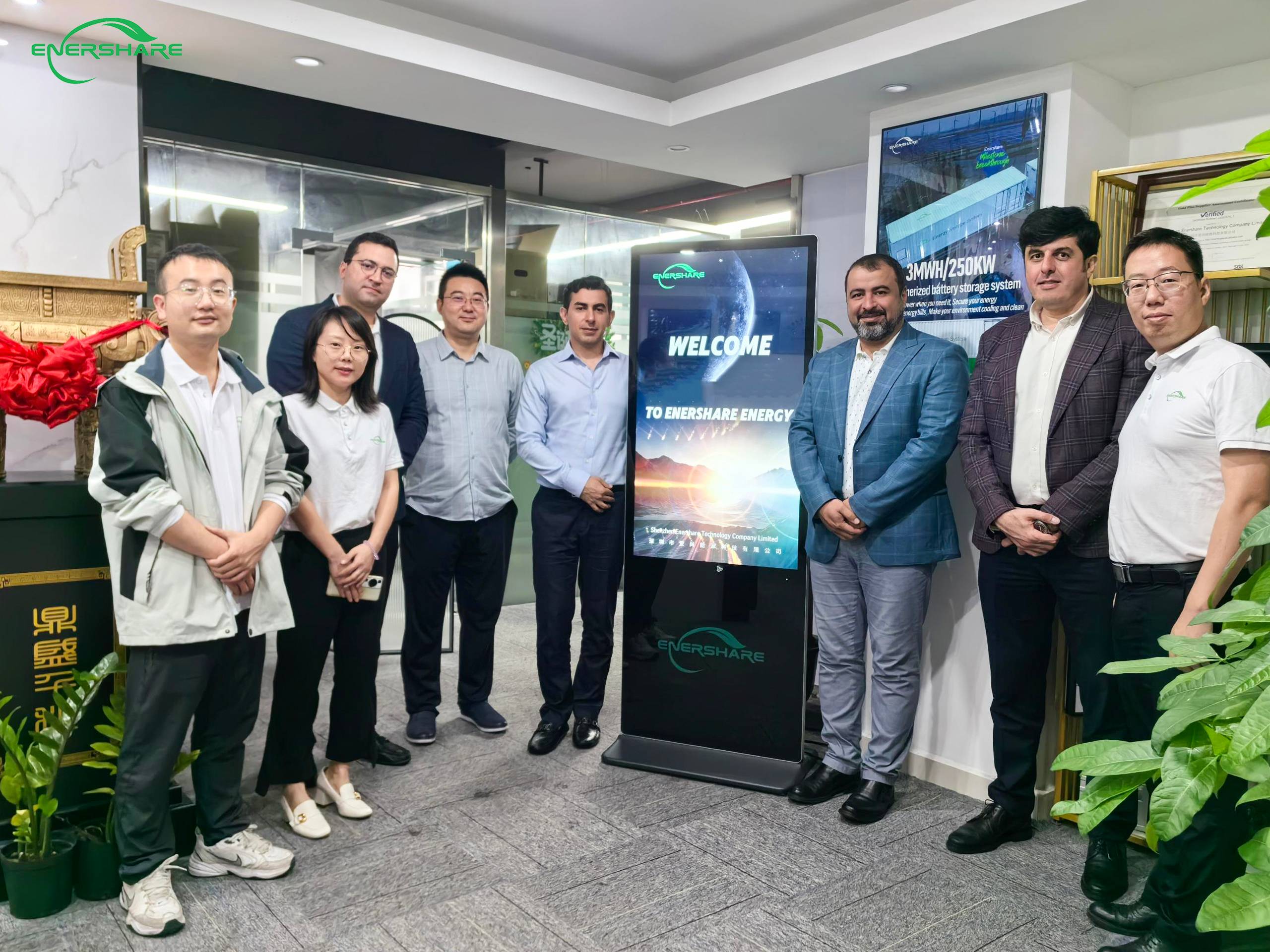 Enershare warmly welcomes Turkish customers to visit and discuss ...
