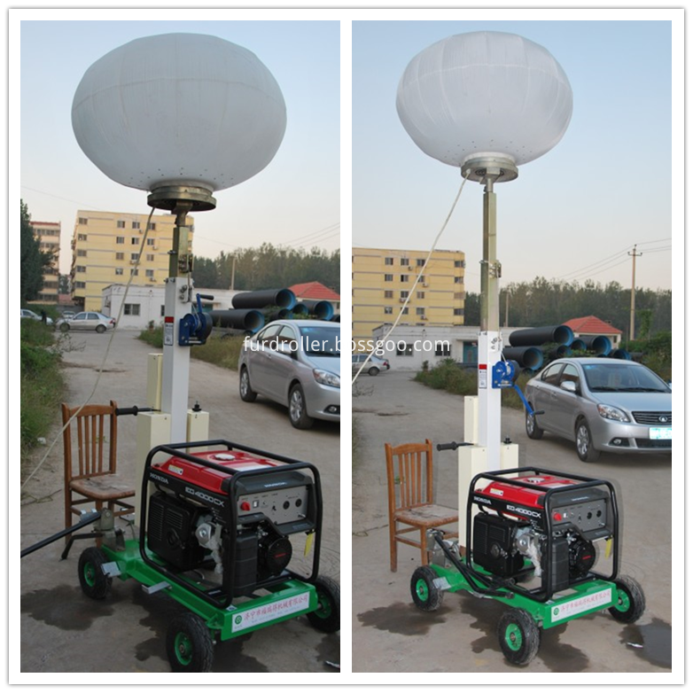 1000w * 2 Telescopic Portable Mobile Balloon Light ทาวเวอร์ คุณภาพสูง ...