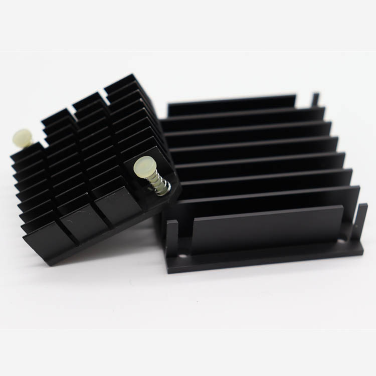 Custom Extruded Profile Small Aluminum Heatsink, High Quality Custom ...