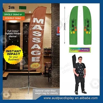 Flag Banners 3m With Cross Base, High Quality Flag Banners 3m With ...