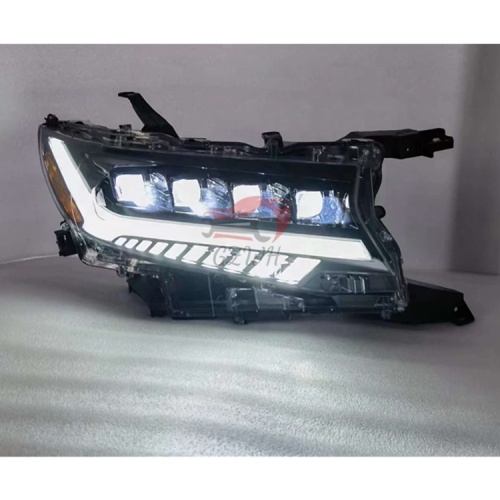 자동차 액세서리 조명 Led 프론트 라이트 4 눈 설계 헤드 라이트 Prado 2018 2022 의 고품질 자동차 액세서리 조명 Led 프론트 라이트