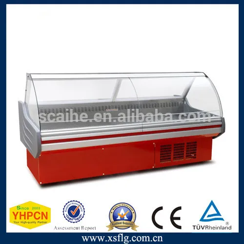 Deli Cooked Food Showcase(front And Back Open), High Quality Deli ...