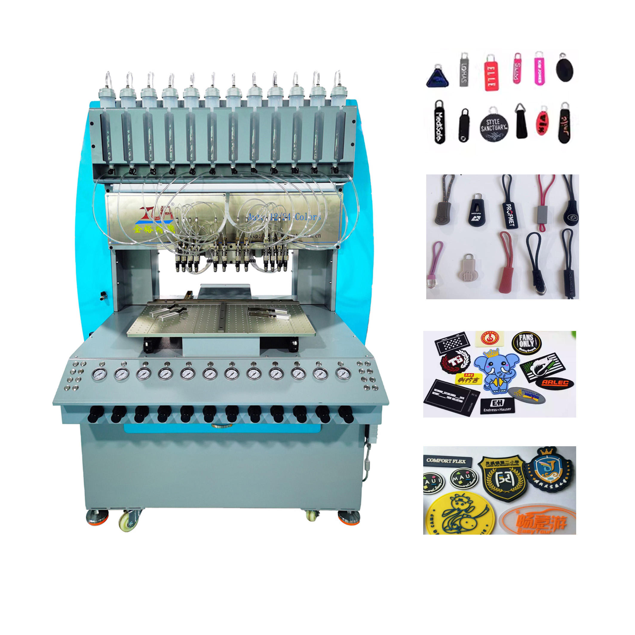 Pvc Label Patch 3d Logo Machine Custom Rubber Machine คุณภาพสูง Pvc ...