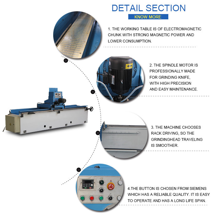 Chipper Blade Sharpening Machine, High Quality Chipper Blade Sharpening ...