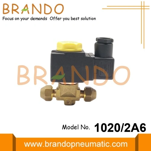 1/4'' SAE 1020/2A6 220/230VAC CASTEL Type Solenoid Valve China ...