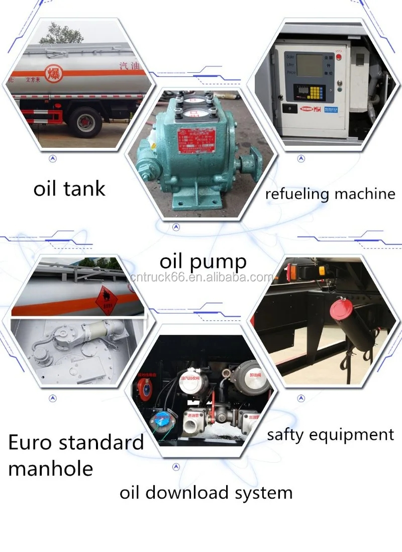5000l Jac Small Fuel Pump Bowsers 5m3 Mobile Oil Refueling Truck For ...