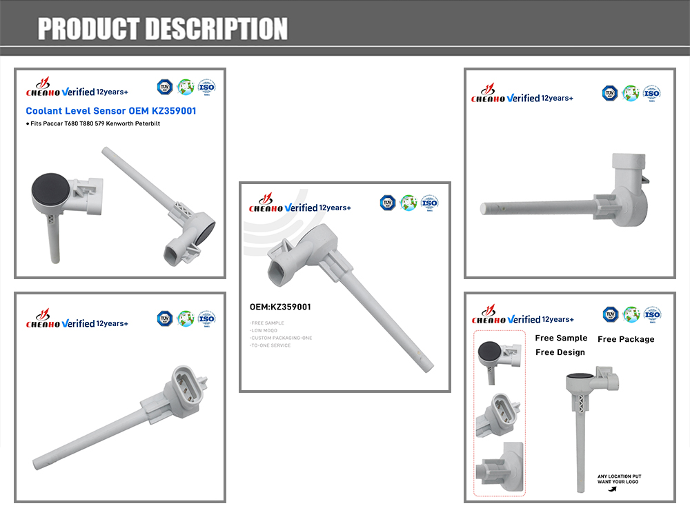 3-wire Coolant Level Sensor Compatible With Select Peterbilt And ...