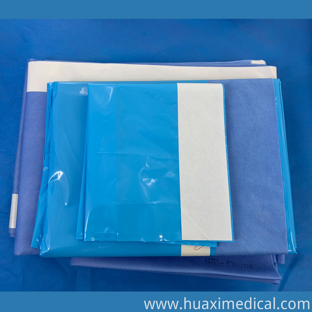 Surgical Drape Underbuttock with Fluid Collection Pouch China ...