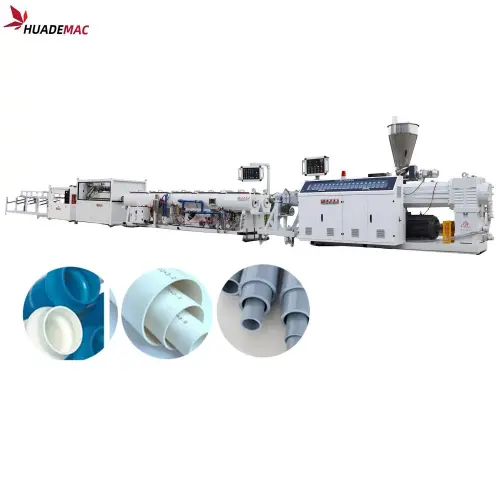 Dual Pvc Pipe Production Line, High Quality Dual Pvc Pipe Production ...