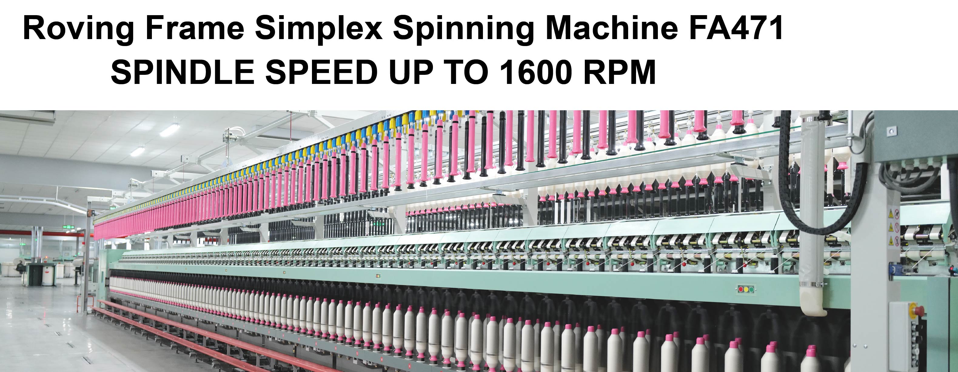 Tongda Cotton Machine Ring Spinning Roving Frame With Core Motor And ...