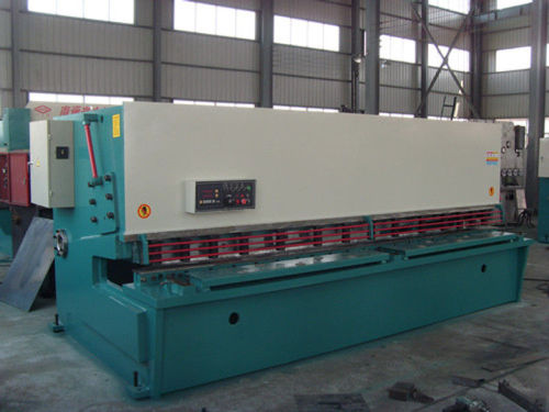 Power Guillotine Hydraulic Swing Beam Shear , 12*4000 / 12*6000, High ...