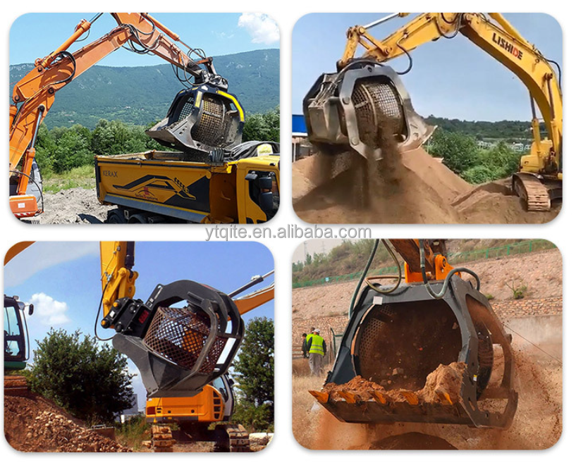 Excavator Sieving Buckets For Rock Picking: Enhancing Efficiency In ...