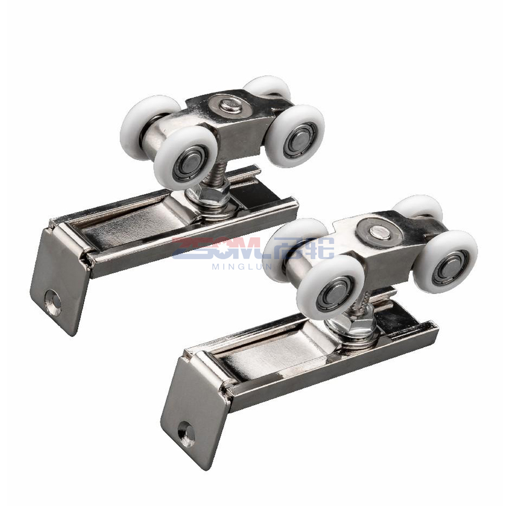 Sliding Door Pulley - Bidirectional Buffer Cabinet Door Rolling Wheel ...