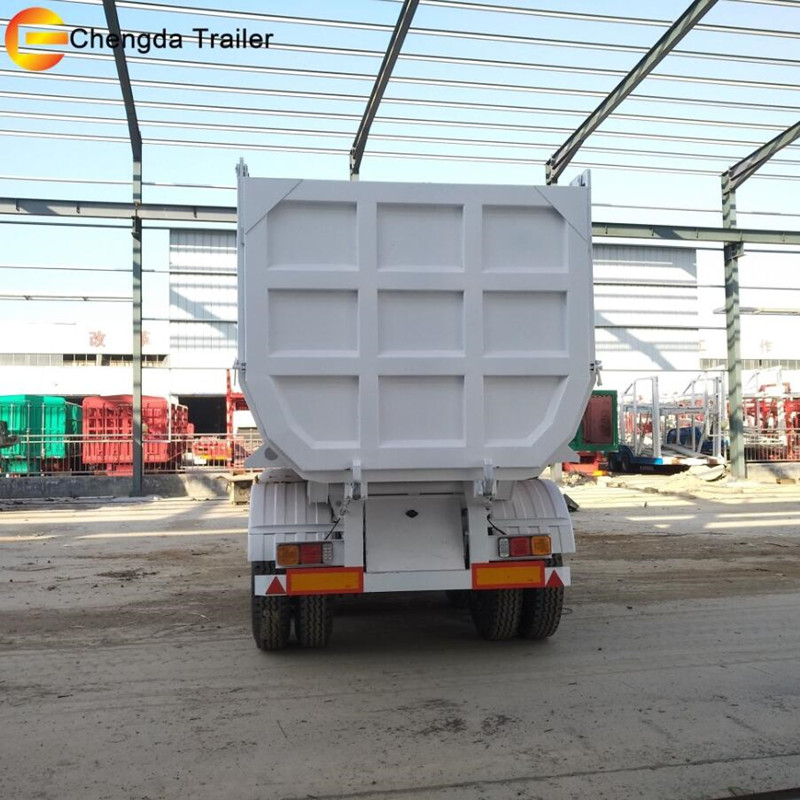 34 Ton 2nd Hand Aggregate Tipper Trailer, High Quality 34 Ton 2nd Hand ...
