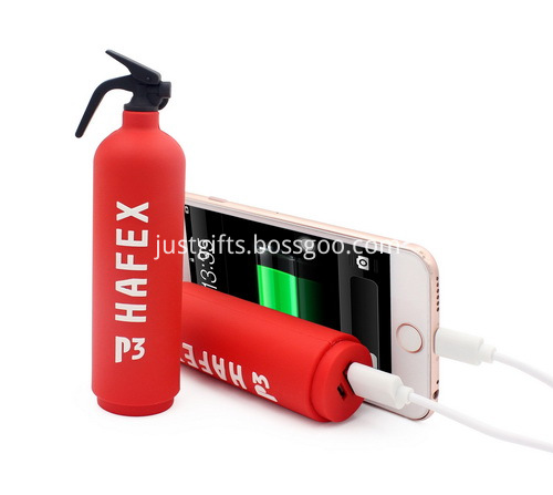 Promotional Logo Fire Extinguisher Power Bank, High Quality Promotional ...